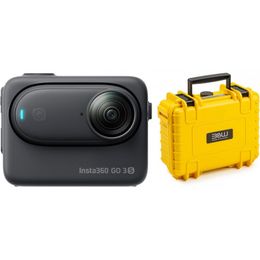 Insta360 GO 3S 128GB Black + B&W Case Typ 500 gelb