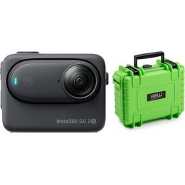 Insta360 GO 3S (64GB) Black + B&W Case Typ 500 gr&uuml;n