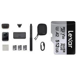 DJI Osmo 360 Adventure Combo + Lexar Silver Plus microSDXC 512GB