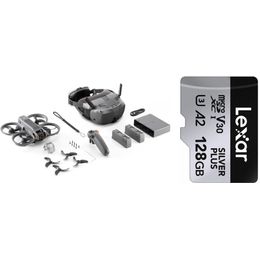 DJI Avata 2 Fly Smart Combo (Three B.) + Lexar Silver Plus 128GB V30