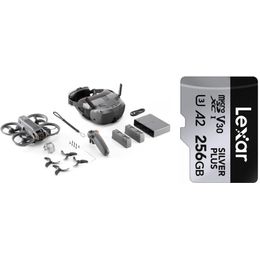 DJI Avata 2 Fly Smart Combo (Three B.) + Lexar Silver Plus 256GB V30