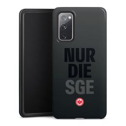 DeinDesign Galaxy S20 FE 5G Handy Panzer Handyh&uuml;lle robuste Outdoor H&uuml;lle Schutzh&uuml;lle gl&auml;nzend Eintracht Frankfurt Sge Official Licensed Product Tough Case
