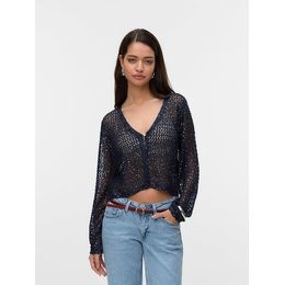V&eacute;ro Moda Vero Moda Cardigan in Dunkelblau - 50% | Gr&ouml;&szlig;e L | Damen-pullover-cardigans