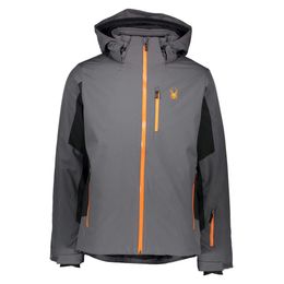Spyder Ski-/ Snowboardjacke "Vertex" in Grau - 56% | Gr&ouml;&szlig;e S | Herren-outdoorjacken