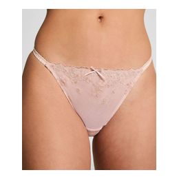 Hunkem&ouml;ller Hunkem&ouml;ller String "Chloe" in Rosa - 70% | Gr&ouml;&szlig;e L | Damen-unterteile