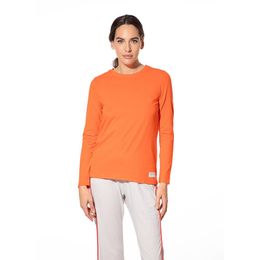 Short Stories Pyjama-Oberteil in Orange - 60% | Gr&ouml;&szlig;e XL | Damen-loungewear