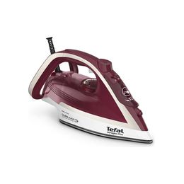 Tefal Dampfb&uuml;geleisen "Ultragliss Plus" in Rot - 67% | Haushalt-buegeleisen