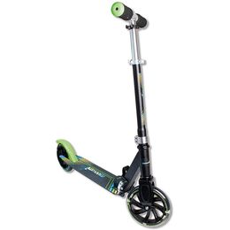 Muuwmi Scooter "Muuwmi NEON 180" in Schwarz/ Gr&uuml;n - ab 6 Jahren - 14% | Kinder-sport-fahrzeuge