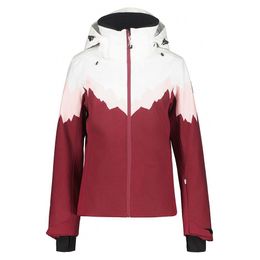 Icepeak Ski-/ Snowboardjacke "Falkville" in Rot/ Wei&szlig; - 35% | Gr&ouml;&szlig;e 38 | Damen-outdoorjacken