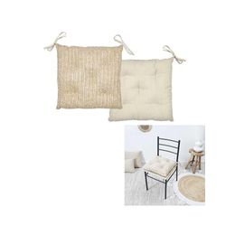 Garden Spirit Stuhlkissen in Beige - (L)40 x (B)40 cm - 14% | Dekokissen