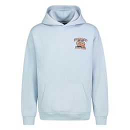 Authentic Style Hoodie in Hellblau - 56% | Gr&ouml;&szlig;e S | Herren-sweatshirts-jacken