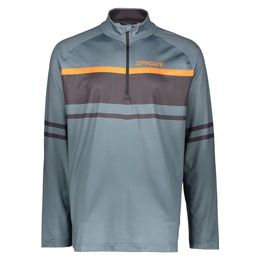 Spyder Funktionsshirt "Legacy" in Grau - 70% | Gr&ouml;&szlig;e XL | Herren-sportshirts
