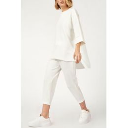 Milan Kiss 2tlg. Outfit in Creme - 60% | Gr&ouml;&szlig;e XL | Damen-blusen