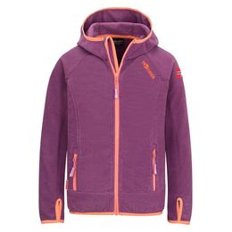 Trollkids Fleecejacke "Sandefjord" in Lila - 41% | Gr&ouml;&szlig;e 140 | Kids-fleecejacken-fleecepullover