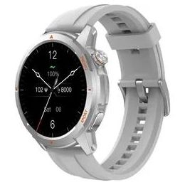 BEAFON Watch 601 Smartwatch 1,43" AMOLED GPS IP68 Silber