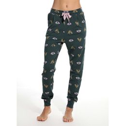 Short Stories Pyjama-Hose in Gr&uuml;n - 61% | Gr&ouml;&szlig;e XL | Damen-loungewear