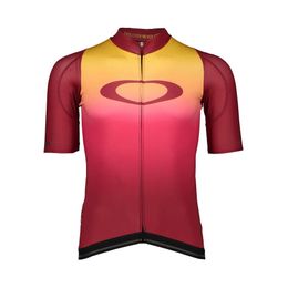 Oakley Fahrradtrikot "Aero" in Rot - 67% | Gr&ouml;&szlig;e S | Herren-sportshirts