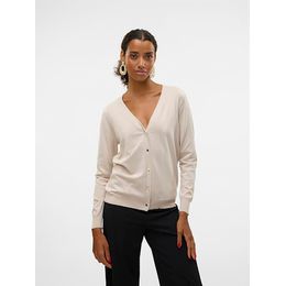 V&eacute;ro Moda Vero Moda Cardigan in Sand - 40% | Gr&ouml;&szlig;e M | Damen-pullover-cardigans