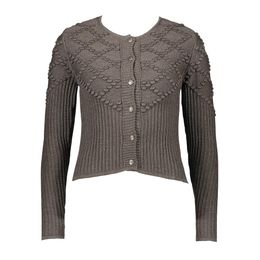 BERWIN & WOLFF Berwin & Wolff Cardigan in Dunkelgrau - 67% | Gr&ouml;&szlig;e 36 | Damen-pullover-cardigans