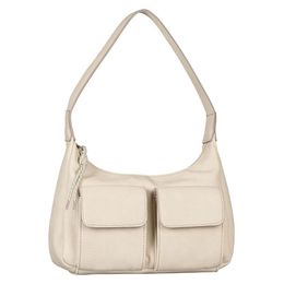 Tom Tailor Schultertasche "Malina" in Creme - (B)27 x (H)19 x (T)11 cm - 48% | Damen-taschen