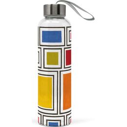 PPD Trinkflasche "London" in Transparent/ Bunt - 550 ml - 46% | Damen-outdoor-ausruestung