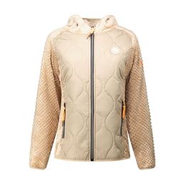 Canadian Peak Fleecejacke "Torsadeak" in Beige - 69% | Gr&ouml;&szlig;e L | Damenjacken