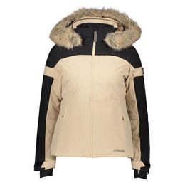 Spyder Ski-/ Snowboardjacke "Vida" in Beige - 42% | Gr&ouml;&szlig;e M | Damen-outdoorjacken