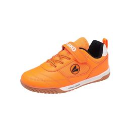 Jako Hallen-Fu&szlig;ballschuhe "Winger" in Orange - 19% | Gr&ouml;&szlig;e 33 | Damen-outdoor-sport-schuhe