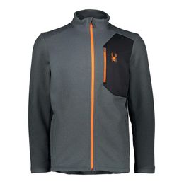 Spyder Fleecejacke "Bandit" in Grau - 49% | Gr&ouml;&szlig;e L | Herren-pullover-sport