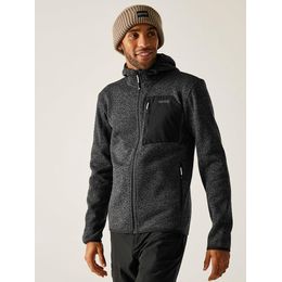 Regatta Fleecejacke "Newhill" in Anthrazit - 71% | Gr&ouml;&szlig;e XL | Herren-pullover-sport