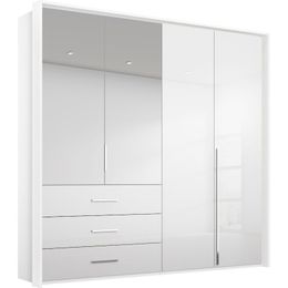 Rauch Dreht&uuml;renschrank &raquo;Kleiderschrank Schrank Garderobe W&auml;scheschrank MONTCLAR&laquo; in den Breiten 204/254/304 cm, inkl. SOFT-CLOSE-FUNKTION, 