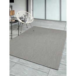 the carpet Teppich &raquo;Mistra&laquo; rechteckig 10 mm H&ouml;he moderner robuster In und Outdoor Teppich grau Polypropylen