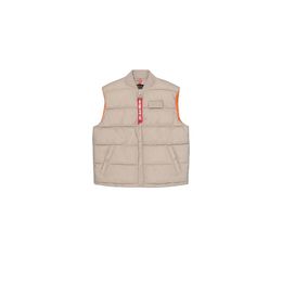 Alpha Industries Herren Funktionsweste &raquo;Puffer Vest&laquo; beige L