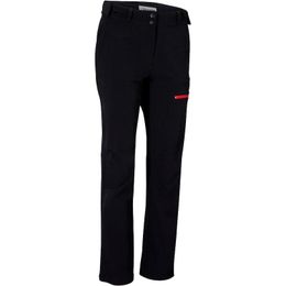 bonprix Damen bonprix Softshellhose aus Stretch-Material, wasserabweisend, Regular Fit, mit Taschen schwarz 38, N-Gr