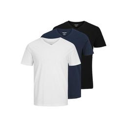 Jack & Jones Jack & Jones Herren V-Shirt &raquo;JJEORGANIC BASIC TEE SS V-NECK 3PK MP&laquo; Packung, 3 tlg. S