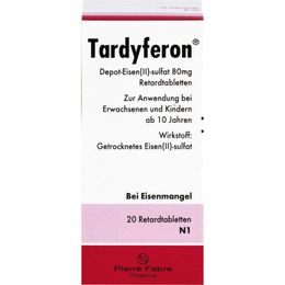 Tardyferon Depot-Eisen(II)-sulfat 80 mg Retardtab. 20 St