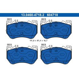 ATE Bremsbelagsatz, Scheibenbremse 13.0460-4718.2 vorne rechts links f&uuml;r MERCEDES-BENZ A0004200404 A0004200504 0004200404