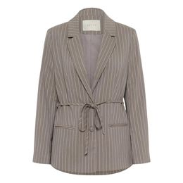 Kaffe Blazer 'KAmeril' Damen Gr&ouml;&szlig;e 36 beige / grau