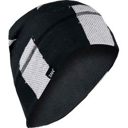 Zan Headgear SF Fleece Black & White Flag, Funktionshaube