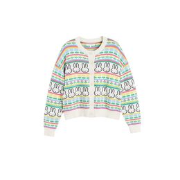 Chinti & Parker Knit Cardigan 'Miffy Fairisle' female White size XS