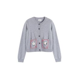 Chinti & Parker Knit Cardigan 'Snoopy & Charlie Brown' female Grey size M