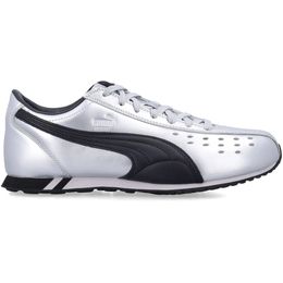 Puma Low-Top Sneaker - Puma Sprint Metallic Silver - Gr. 40,5 (EU) - in Silber - f&uuml;r Damen