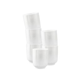 Seltmann Weiden 6er Set Kaffeebecher ohne Henkel Sento Home 400 ml in Aura white | Gr.: onesize