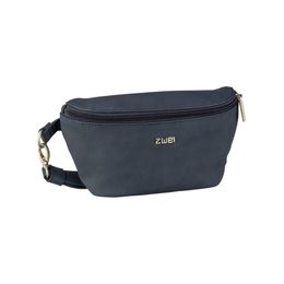 Zwei G&uuml;rteltasche Mademoiselle MH4 in Nubuk/Blue | Gr.: onesize