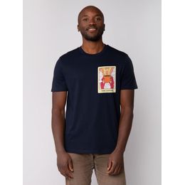 wat? Apparel T-Shirt Tarot The Coffee in Dunkelblau | Gr.: 54