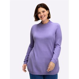 Sieh an! Pullover in lavendel | Gr.: 48