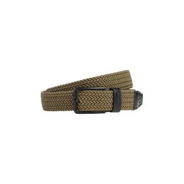 Camel Active Flechtg&uuml;rtel mit Stretchfunktion in Olivgr&uuml;n | Gr.: S
