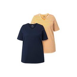 Ulla Popken Shirt in mango | Gr.: 42-44