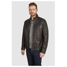 Bugatti Lederjacke BUGIORGIO in Schwarz | Gr.: 48