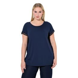 Ulla Popken Shirt in marine | Gr.: 54-56